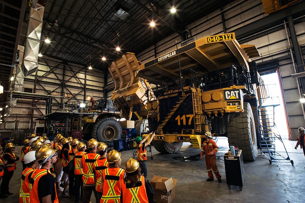 Mine Canadian Malartic - Musée Minéralogique de l'Abitibi-Témiscamingue
